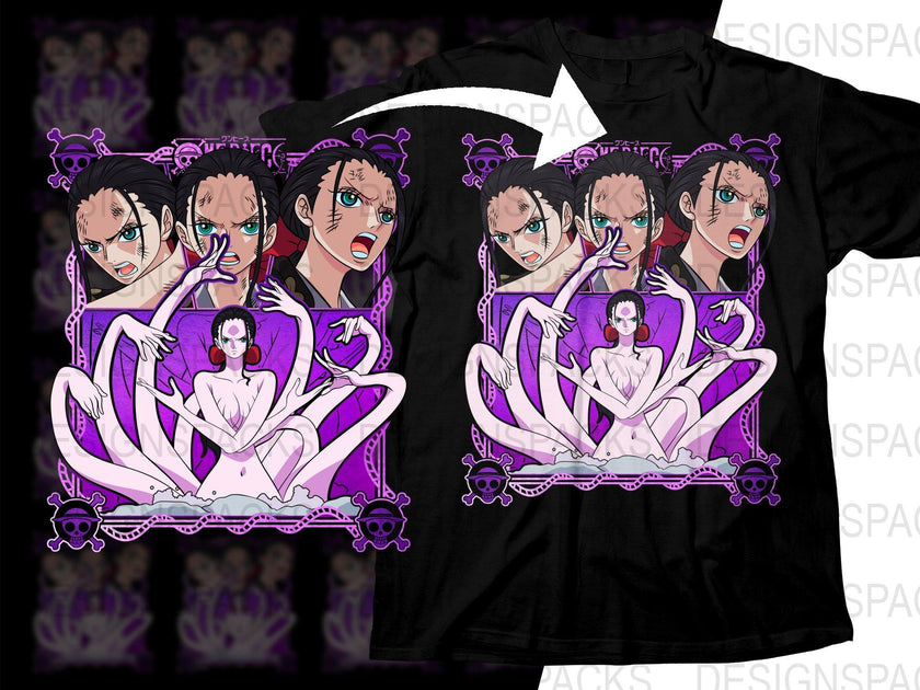 Iconic Anime Nico robin One Piece Png Digital Download