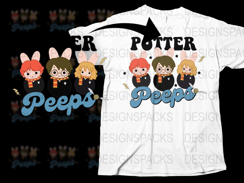 Potter Peeps Png Digital Download for Harry Potter Fans
