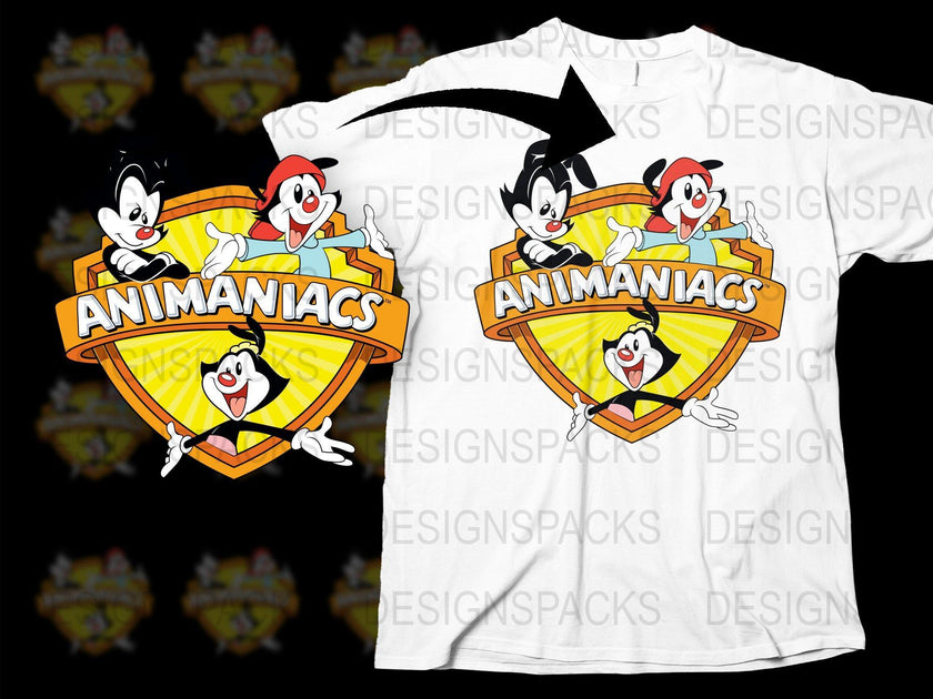 Fun Animated Character Design Animaniacs Png Digital Download