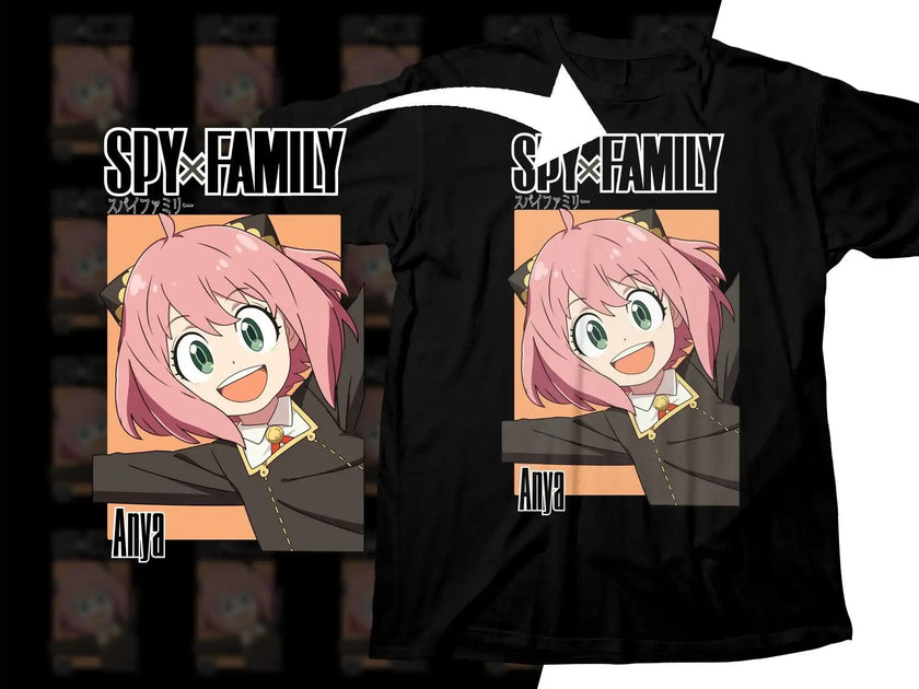 Spy x Family Anya Forger Character Graphic Design Png Digital Download