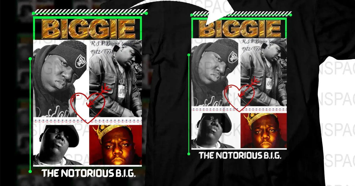 The Notorious B.I.G. Biggie Tribute Graphic Design Music Bootleg Png D ...