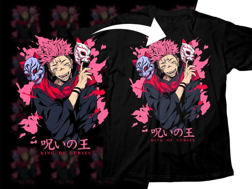 Ryomen Sukuna King Of Curses Jujutsu Kaisen Graphic Anime Inspired Png