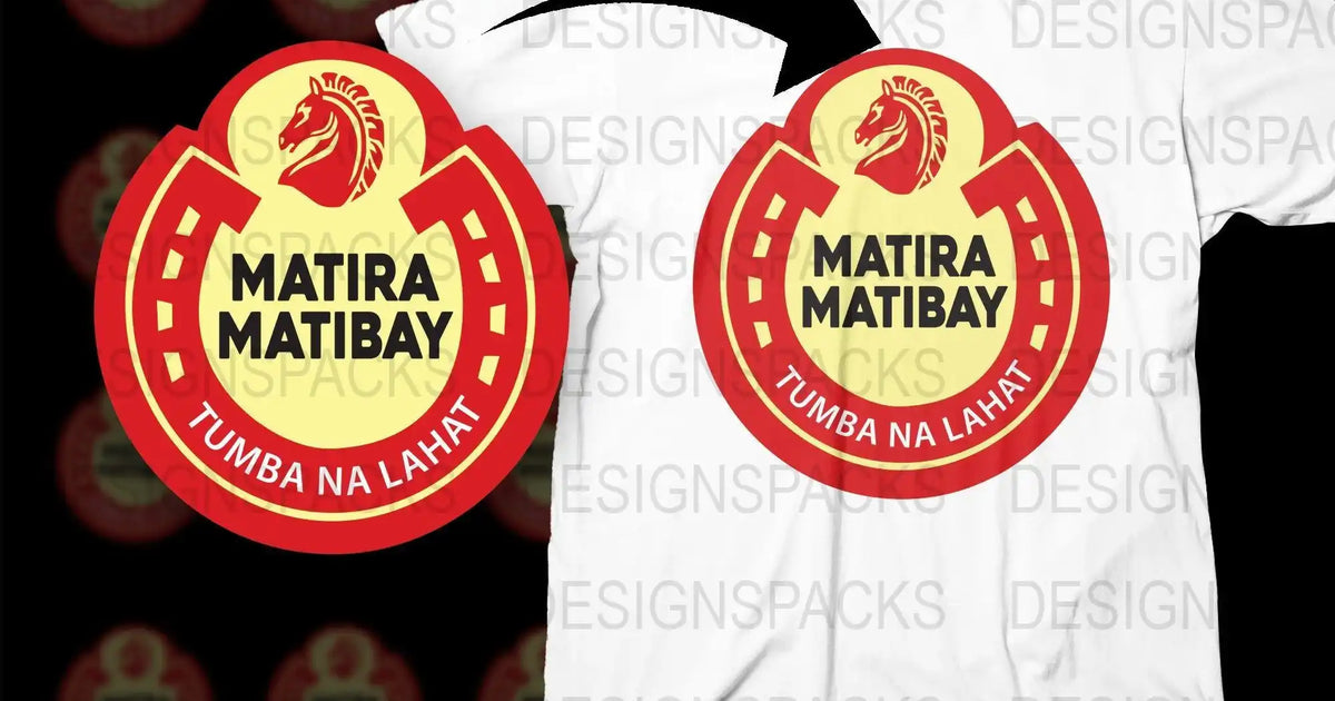 Brand Parody RED HORSE (Matira Matibay) Png Digital Download – DESIGNSPACKS