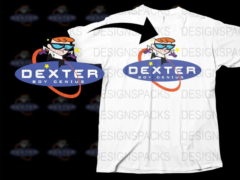 Dexter Boy Genius Inspired Graphic Png Digital Download