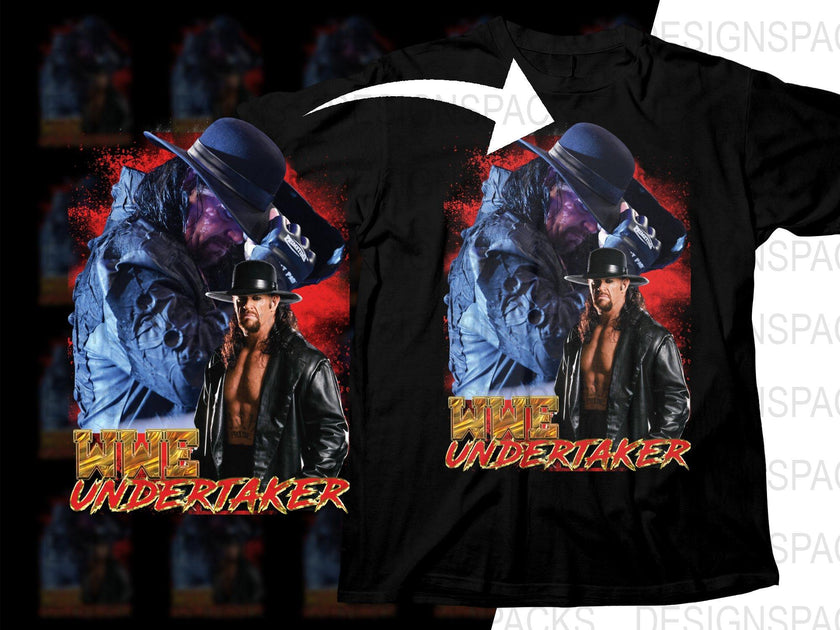 Nostalgic Wrestling Undertaker Wrestling Legend Bootleg Graphic Png Di
