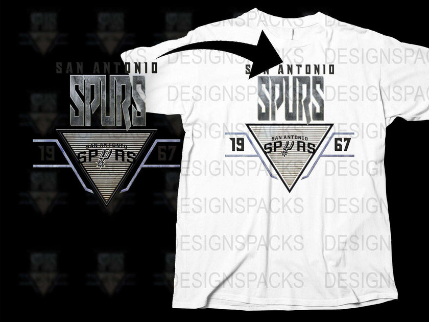 San Antonio Spurs Logo Graphic Png Digital Download