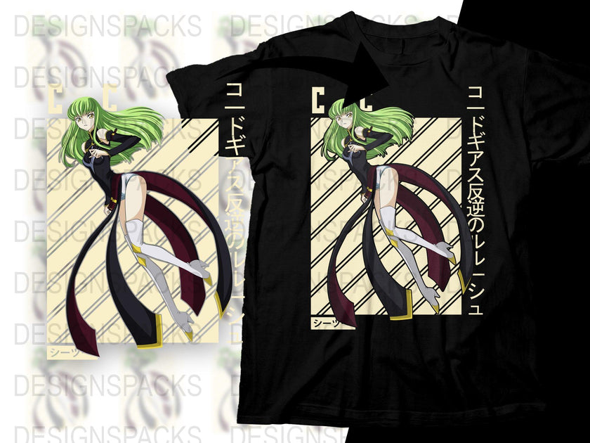 Code Geass CC Anime Graphic Design Png Digital Download