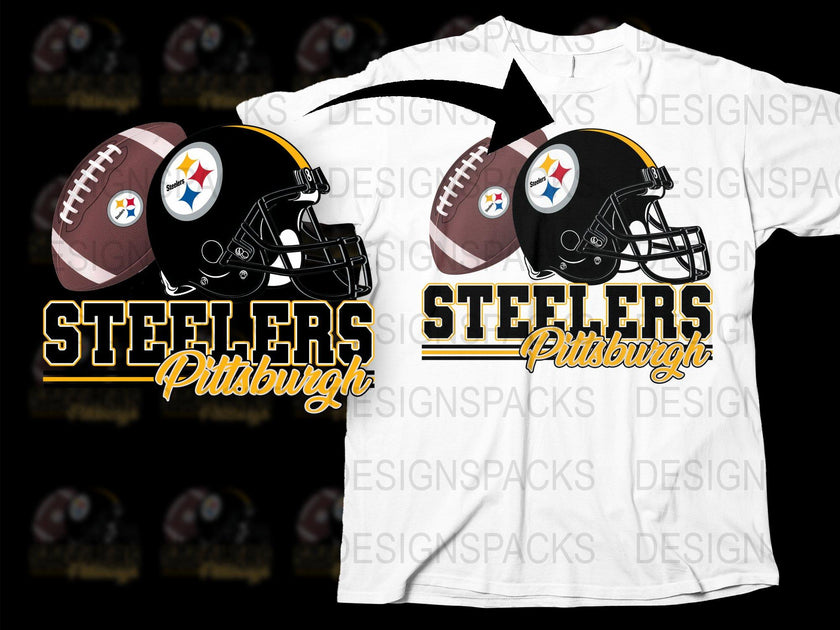 Pittsburgh Steelers Football Helmet Logo Png Digital Download