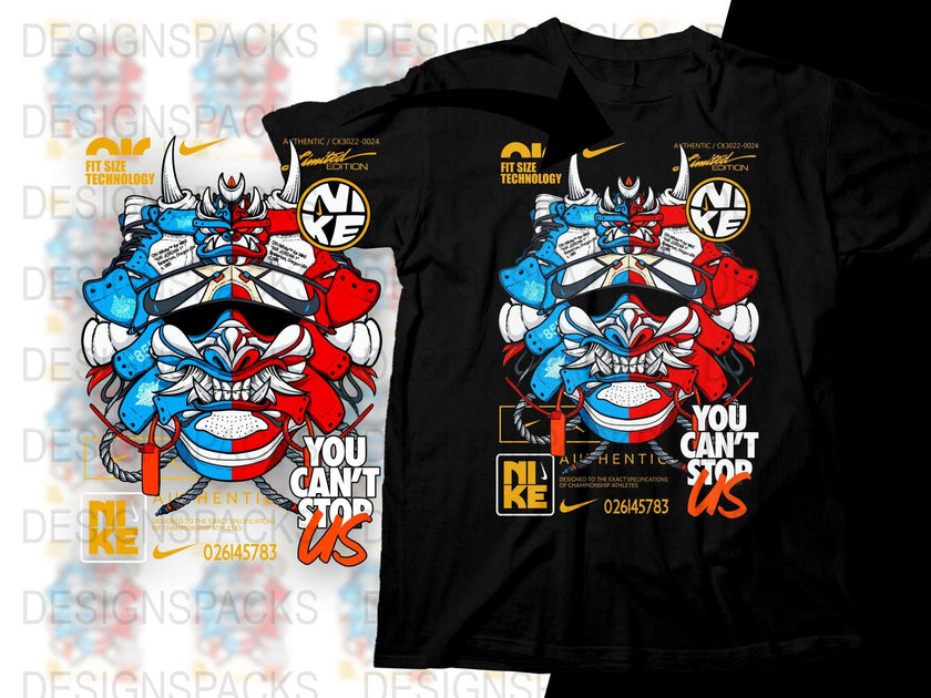 Authentic Sport Brand You Can't Stop Us Png Digital Download