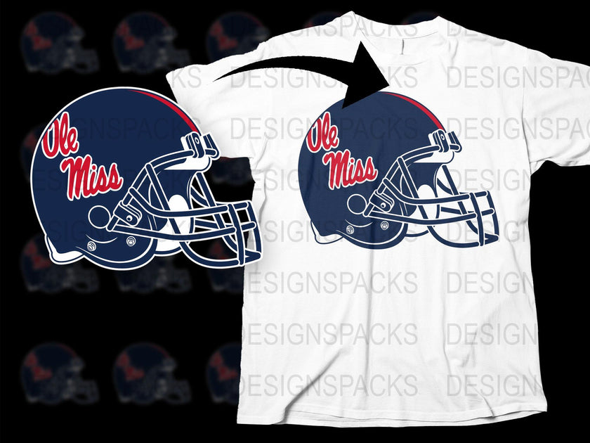 Ole Miss NCAA College Png Digital Download