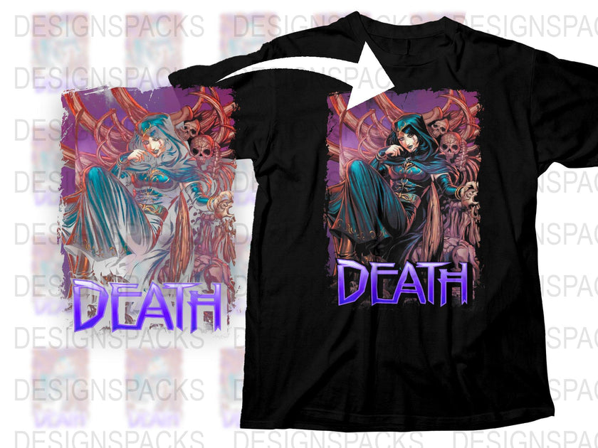 Marvel Death Character Graphic Png Digital Download