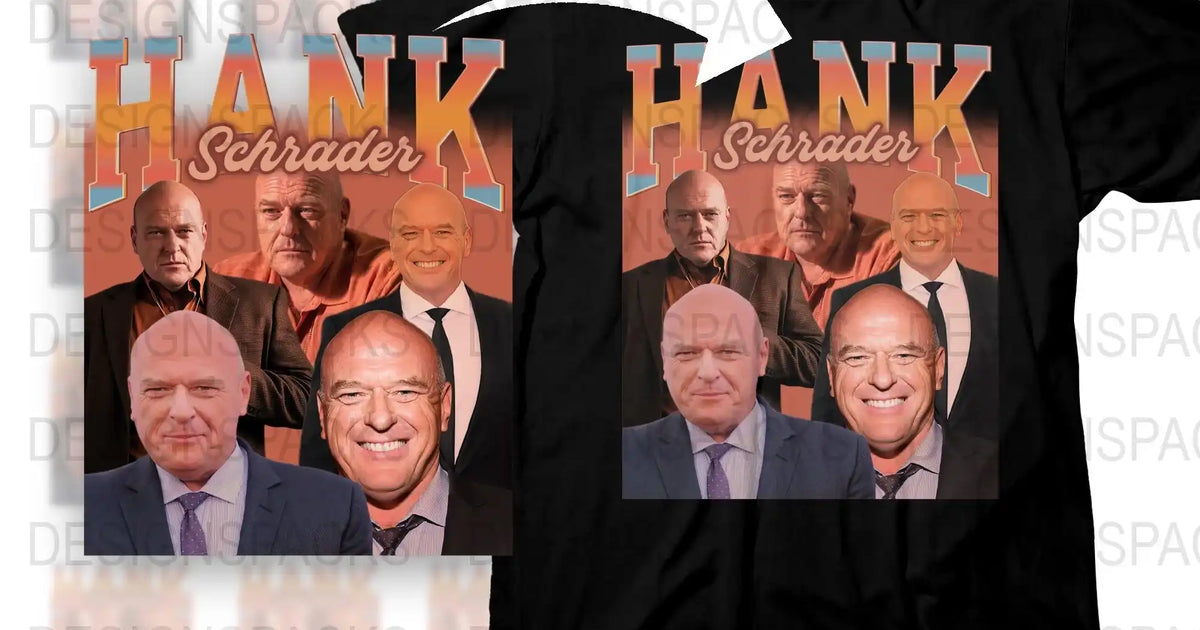 Hank Schrader Breaking Bad TV Series Character Png Digital Download ...