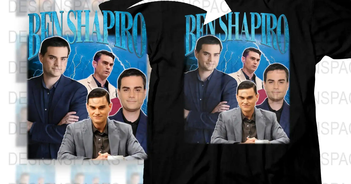 Ben Shapiro Lightning Four Faces Parody Bootleg Png Digital Download ...