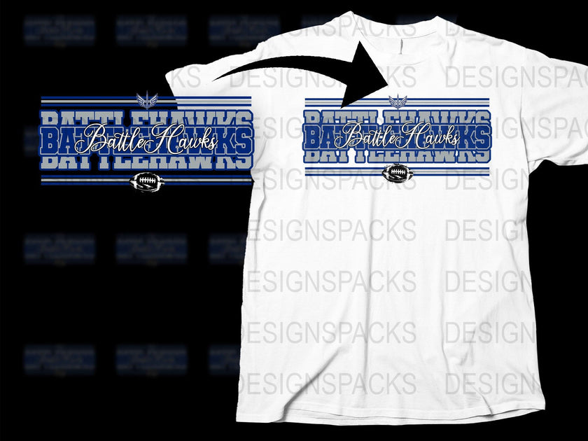 St. Louis Battlehawks Official Fan Gear Png Digital Download