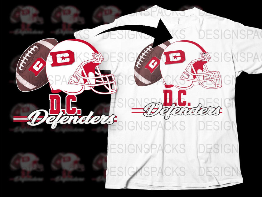 DC Defenders Png Digital Download American Football Apparel