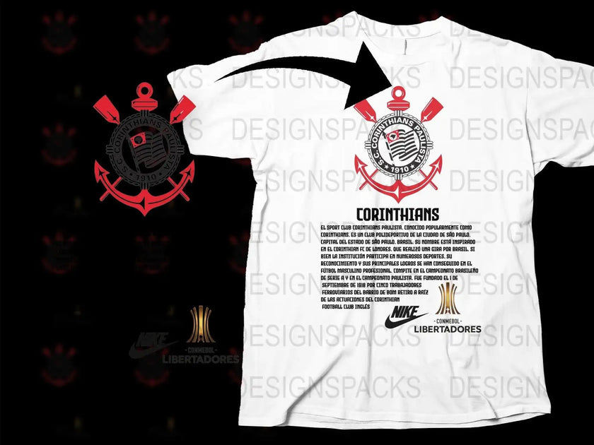 Corinthians Paulista Logo and Emblem Graphic Png Digital Download