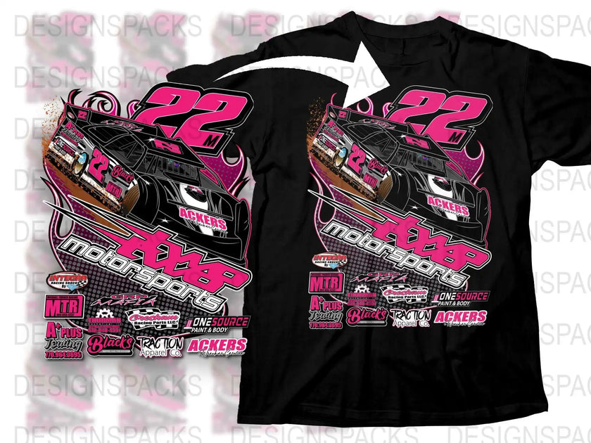 Exciting 22M Race Car Graphic Tees For Fans Png Digital Download