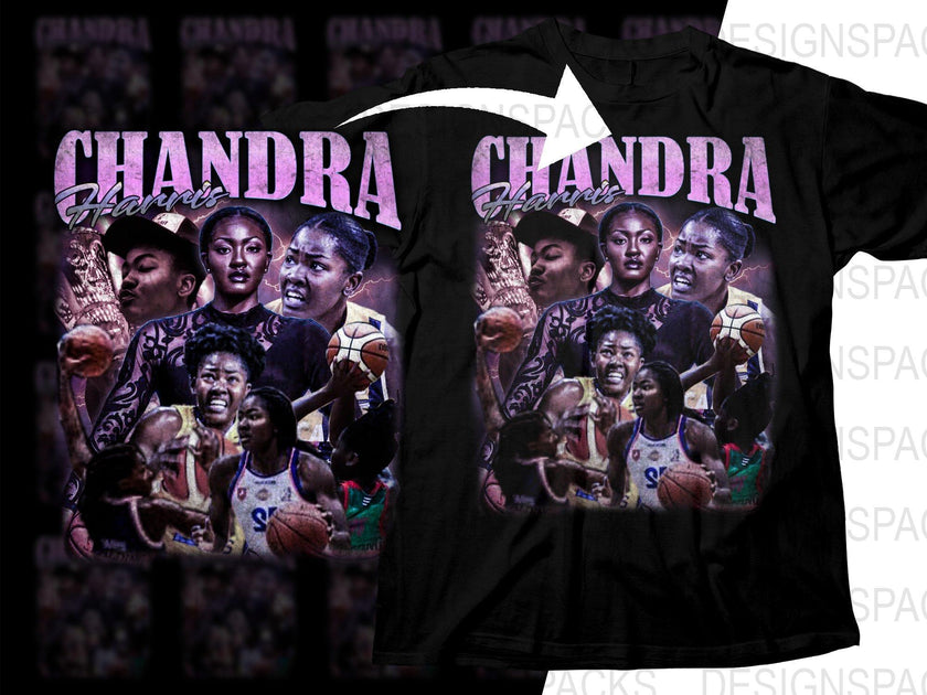 Chandra Harris Basketball Player Bootleg Graphic Png Digital Download