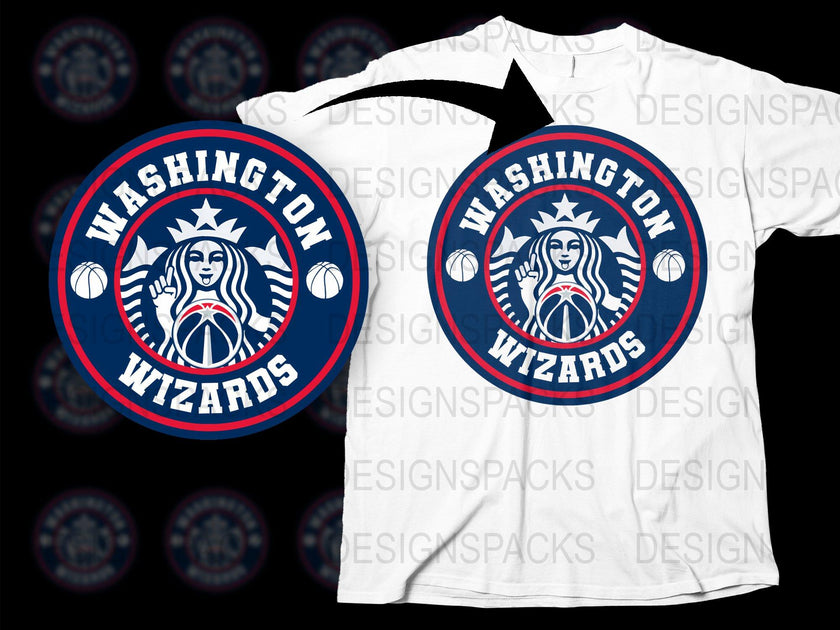 Washington NBA Baskeball Png Digital Download