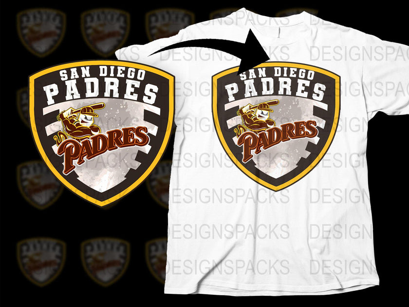 San Diego Padres Fan Graphic Design Png Digital Download