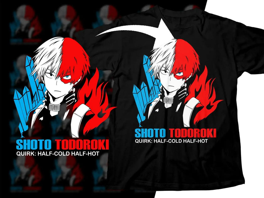 Shoto Todoroki My Hero Academia Png Digital Download