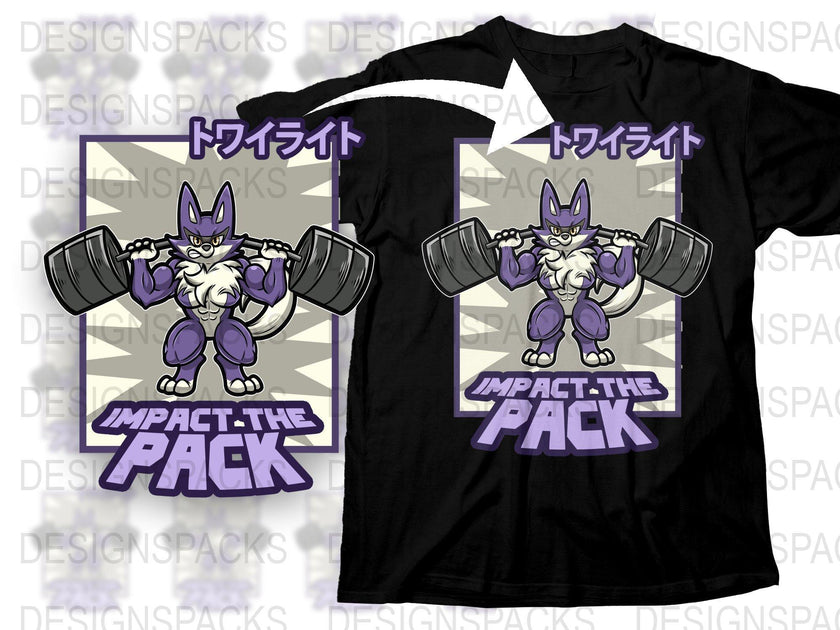 Impact the Pack Twilight Png Digital Download