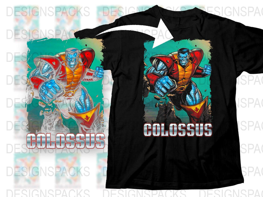 Bold Colossus Graphic Png Digital Download
