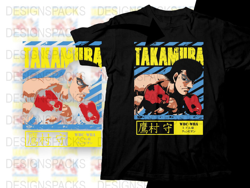 Takamura Anime Boxing Champion Png Digital Download