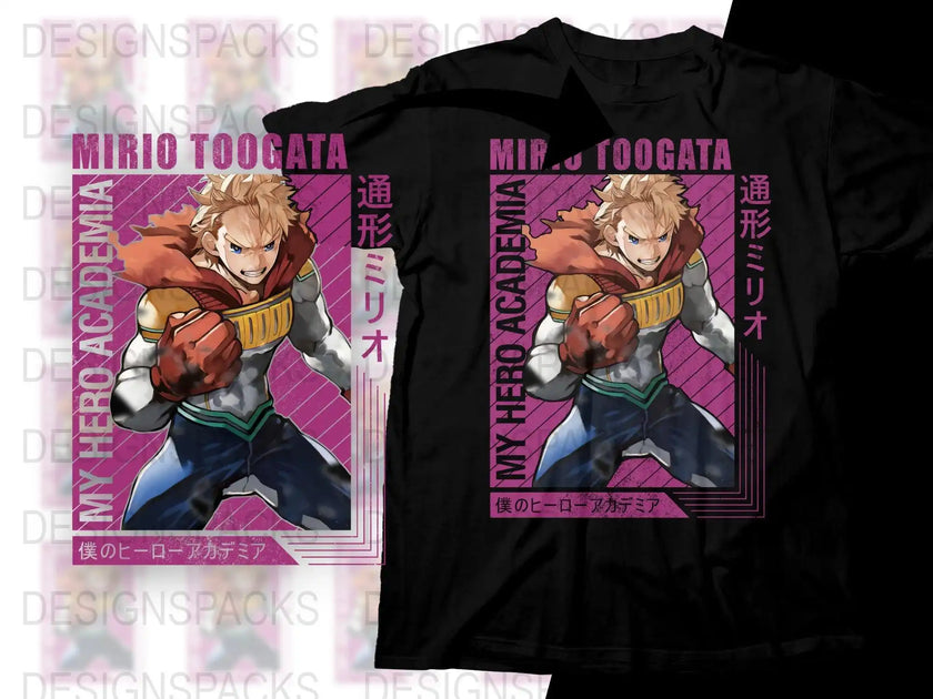 My Hero Academia Mirio Toogata Anime Png Digital Download