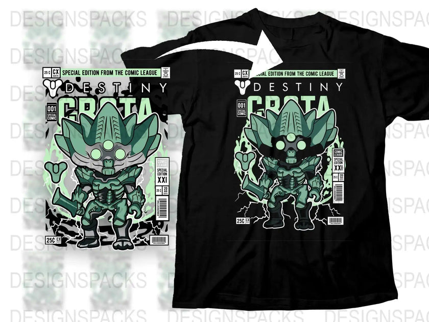 Crota Destiny Popculture Png Digital Download
