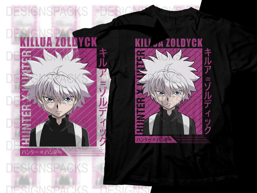 Killua Zoldyck Hunter X Hunter Anime Png Digital Download