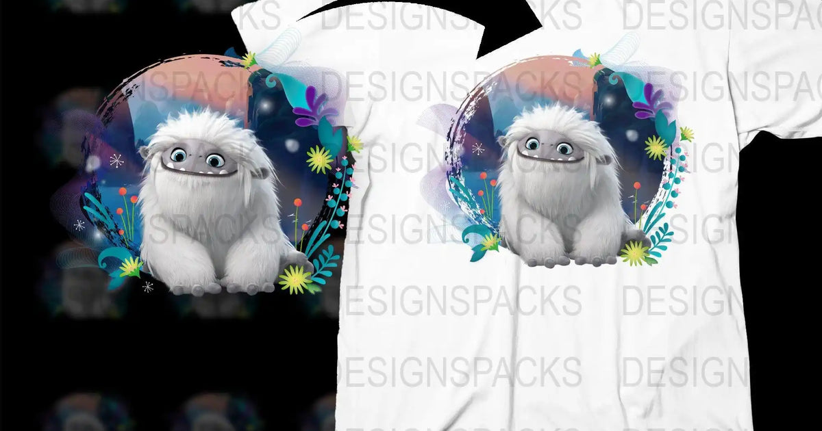 DreamWorks Abominable Everest Character Png Digital Download – DESIGNSPACKS