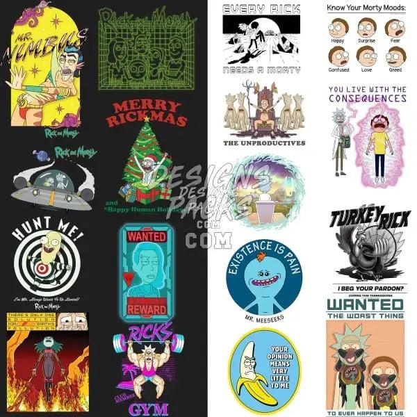 92 Cartoon Series Designs Bundle PNG