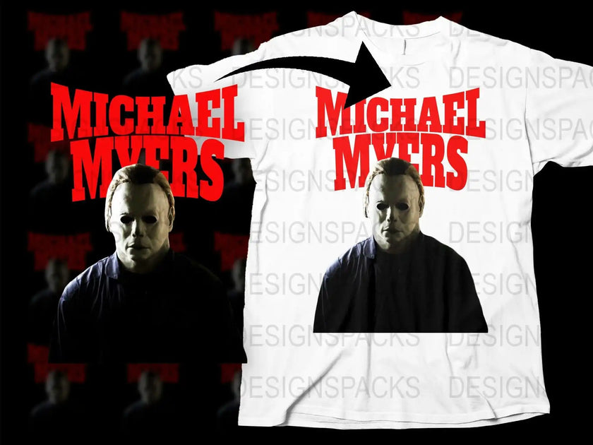 Michael Myers The Halloween Horror Slasher Graphic Png Digital Downloa