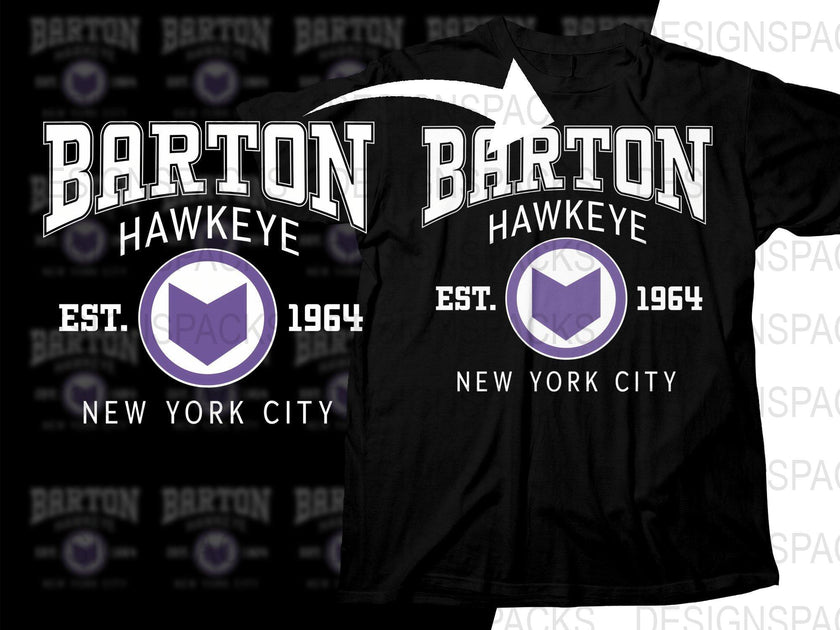 Barton Hawkeye Est 1964 New York City Png Digital Download