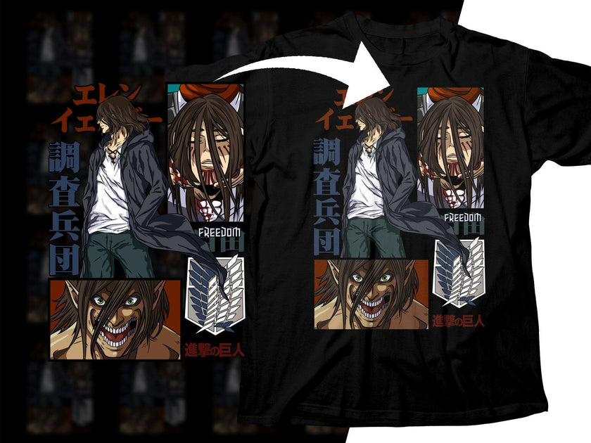 Eren Yeager Attack On Titan Png Digital Download