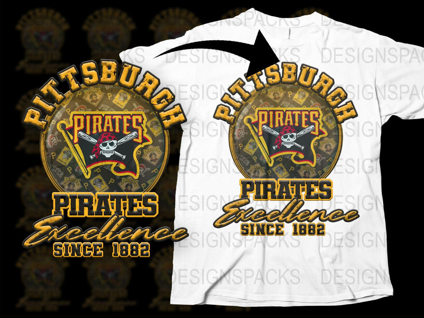 Pittsburgh Pirates Excellence Since 1882 Png Digital Download
