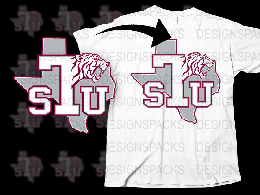 Texas Southern Tigers College Football Png Digital Download
