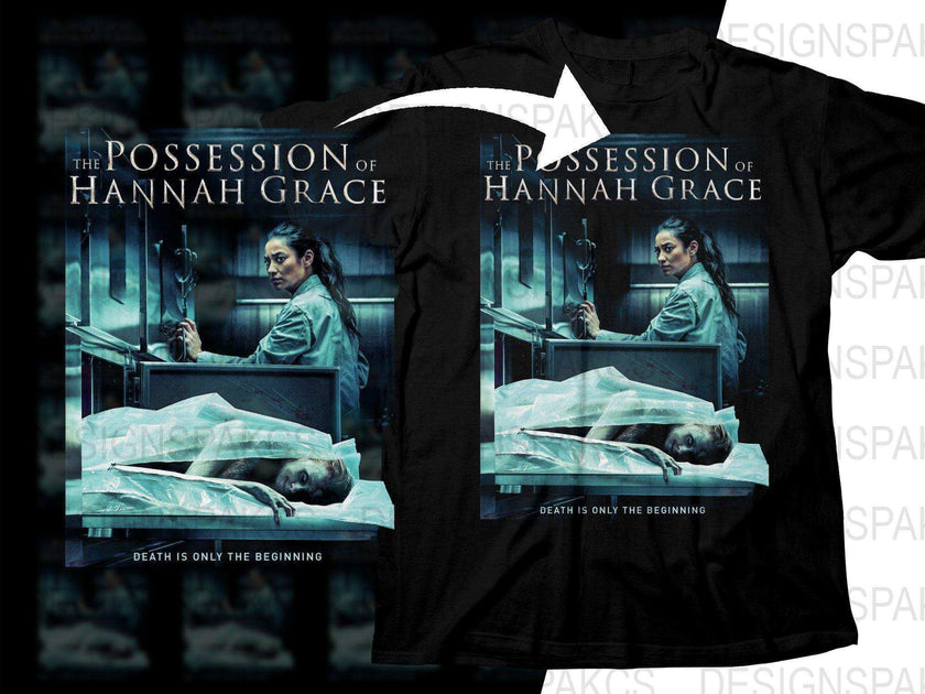 The Possession of Hannah Grace Scary Design Halftone Png Digital Downl