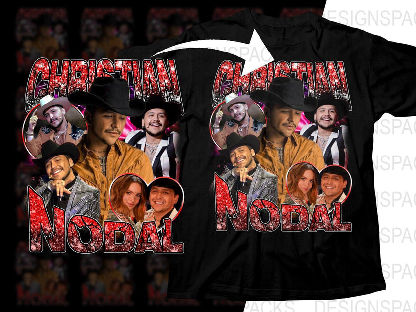 Christian Nodal Music Bootleg Graphic Png Digital Download