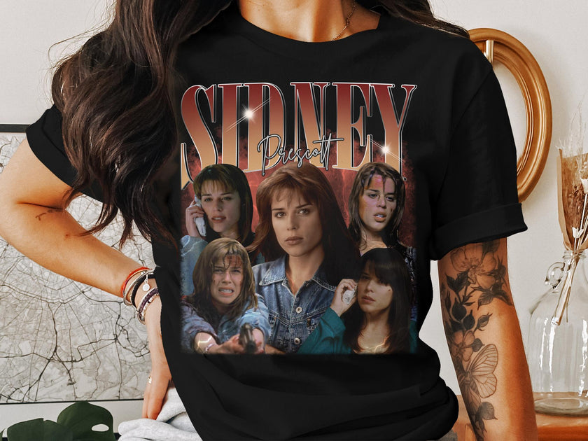 Sidney Prescott Vintage Graphic Sidney Prescott Bootleg Rap Sidney Pre