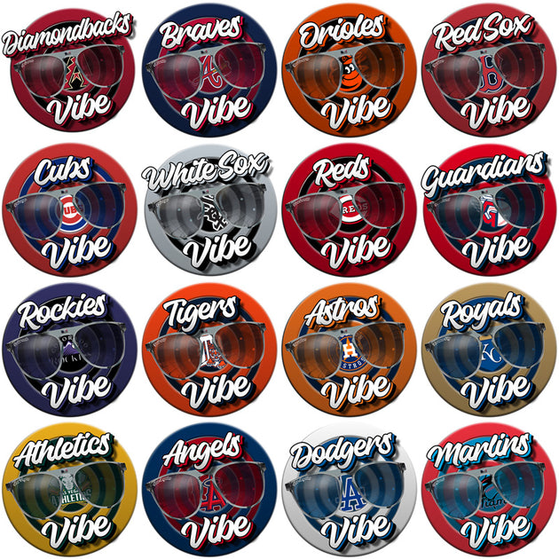 30 Baseball Teams Vibes Designs Bundle PNG