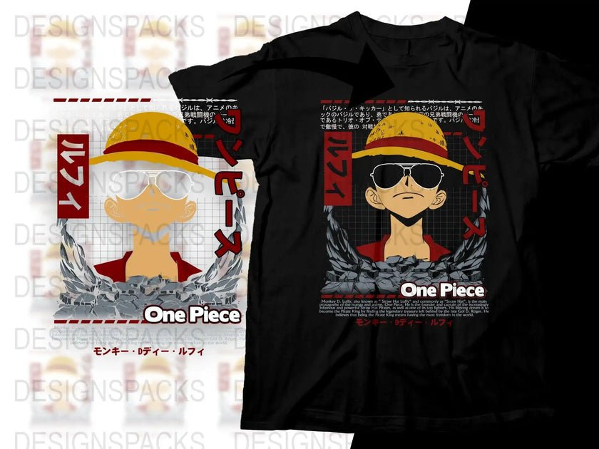 One Piece Monkey D Luffy Straw Hat Png Digital Download