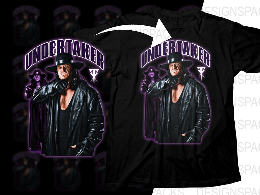 The Undertaker Wrestling Legend Wrestling Graphic Bootleg Png Digital