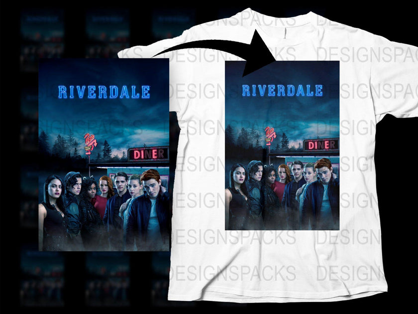 Riverdale Inspired Graphic Design Exclusive Png Digital Download