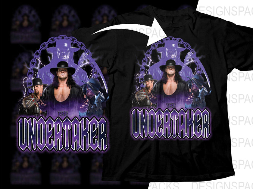 The Undertaker Legendary Wrestling Champion Wrestling Bootleg Graphic