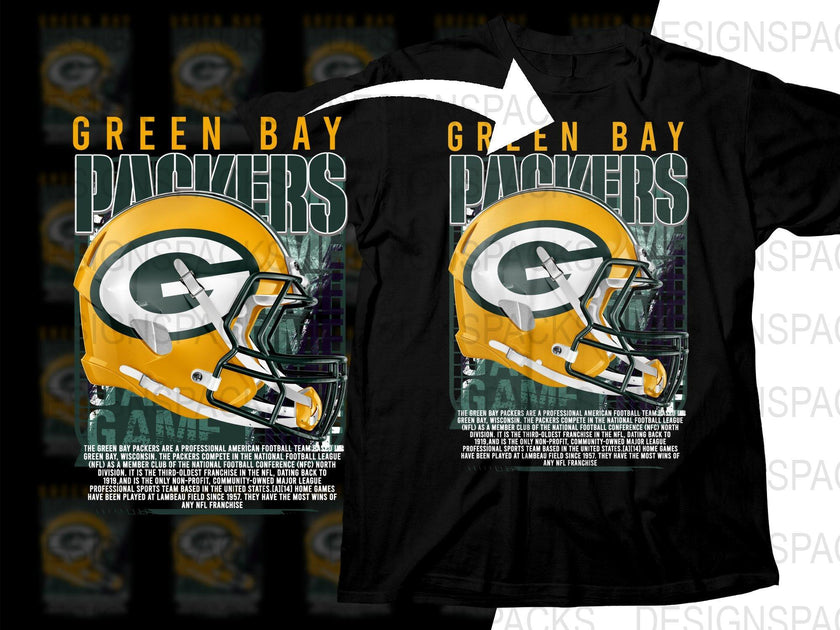 Green Bay Packers NFL Football Team Logo Fans Png Digital Download