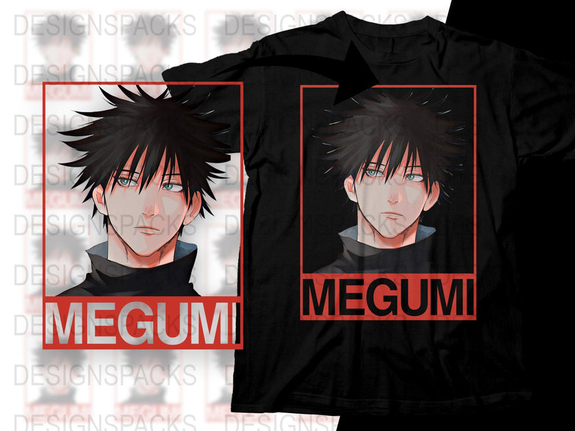 Anime Megumi Cool Design Graphic Png Digital Download