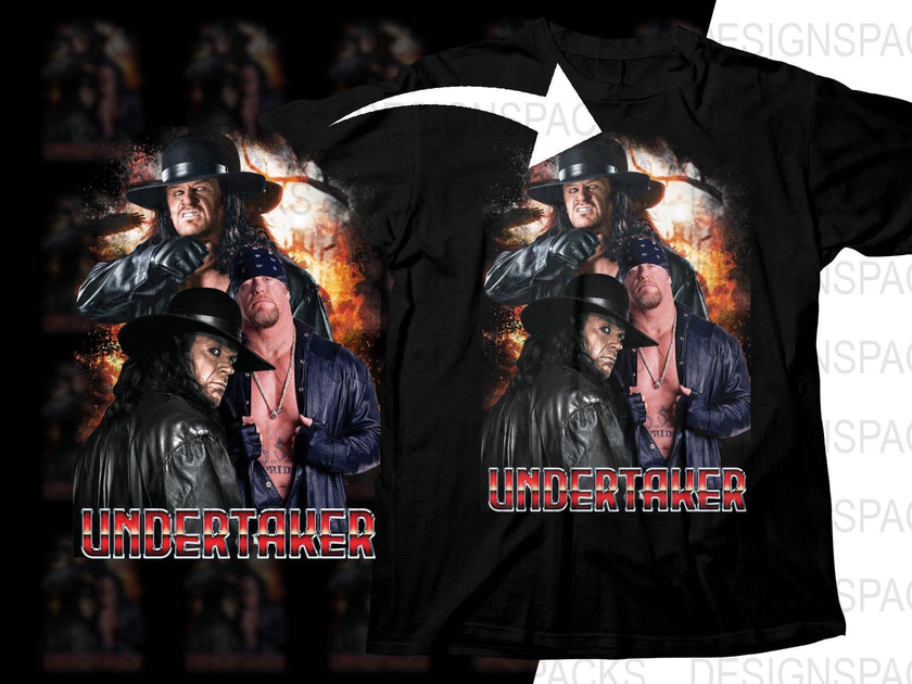 Legendary Wrestling Undertaker Wrestling Star Bootleg Graphic Png Digi