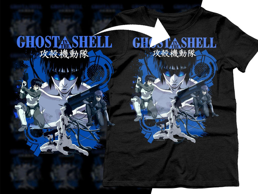 Ghost in the Shell Iconic Character Png Digital DOWNLOAD